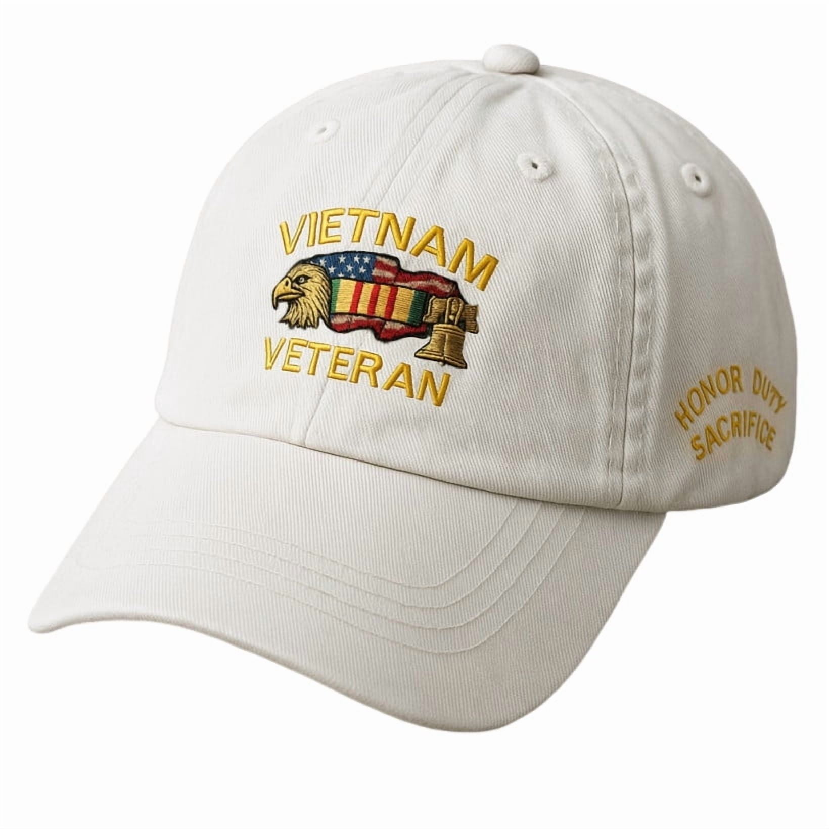 Vietnam Veteran Hat For Men,7" Vietnam War End 50th Anniversary ...