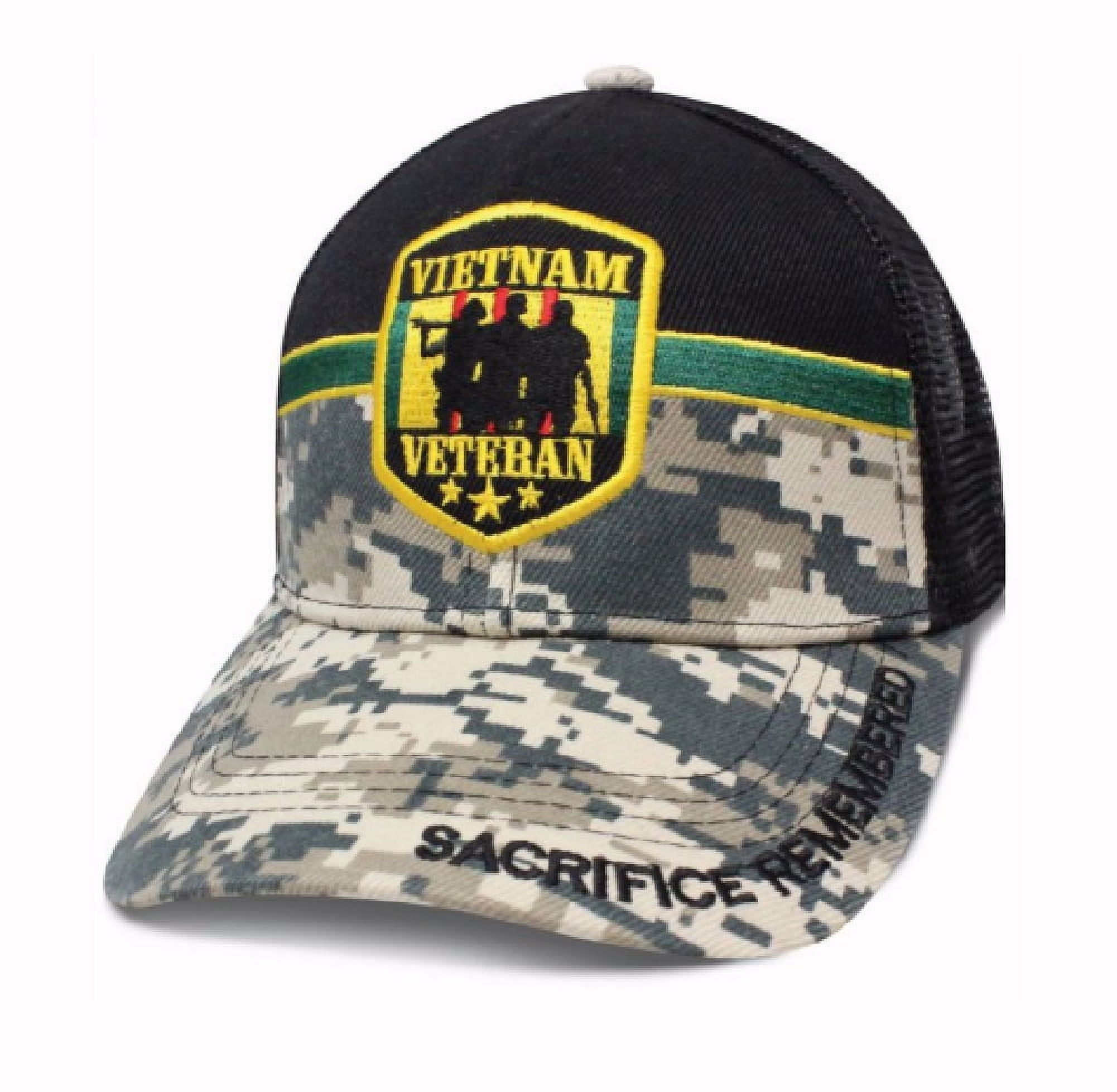 Vietnam Veteran Medal of Honor Digi Camo Mesh Cap Hat - Walmart.com