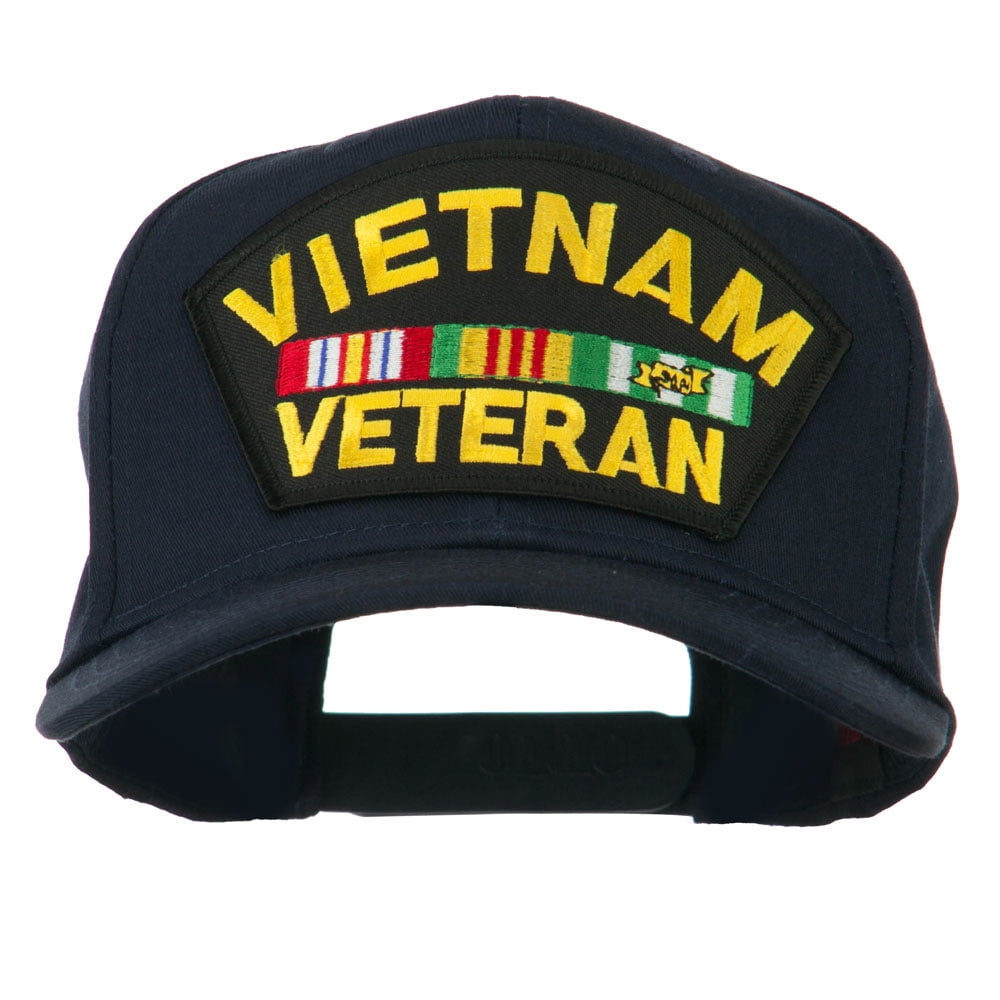Vietnam Veteran Patched High Profile Cap - Navy OSFM - Walmart.com