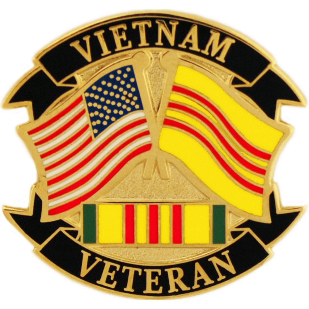 Eagle Emblems P14791 Pin - Vietnam, Veteran, Flags - 1 in. - Walmart.com