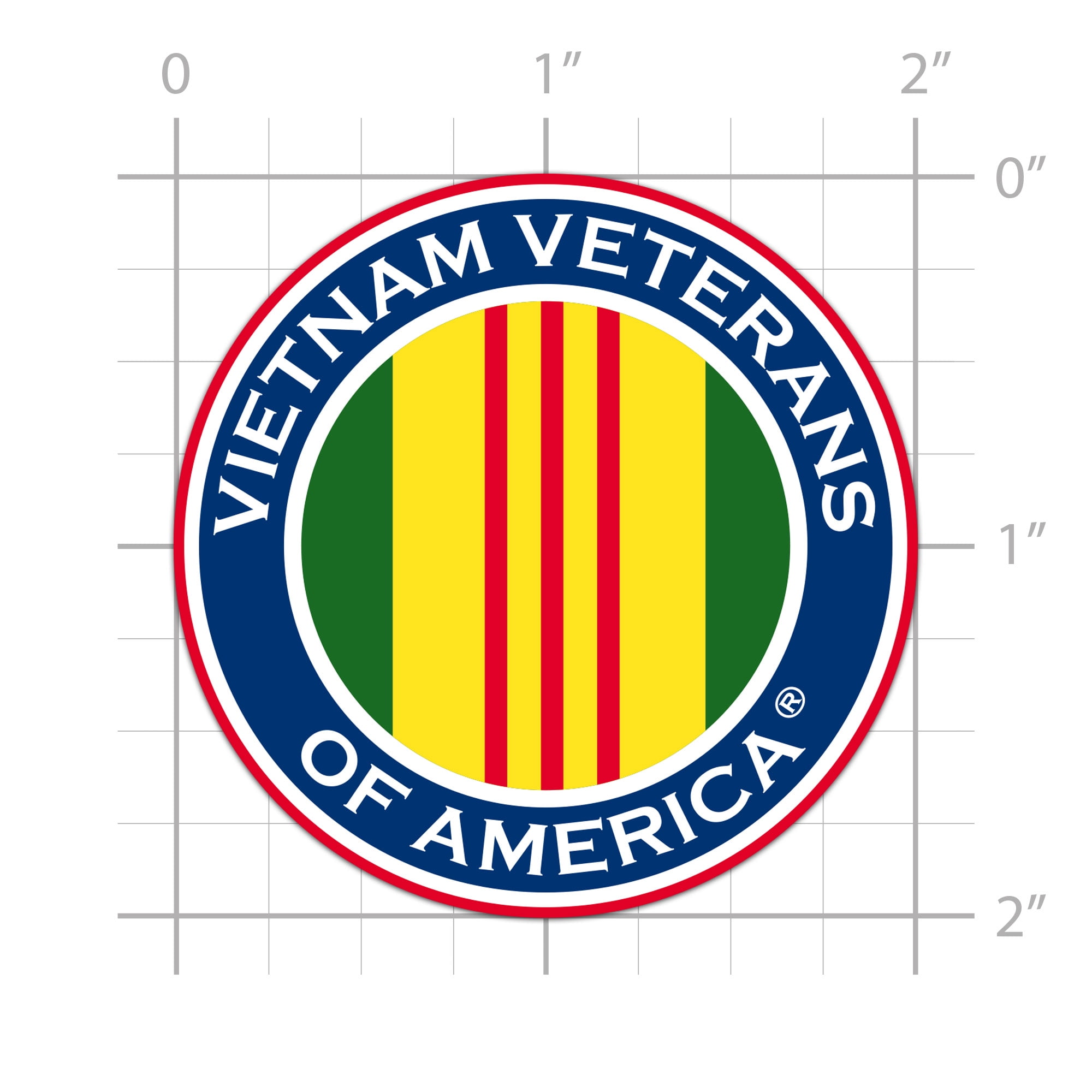 Vietnam Veterans of America VVA Sticker for water bottle phone tumbler ...