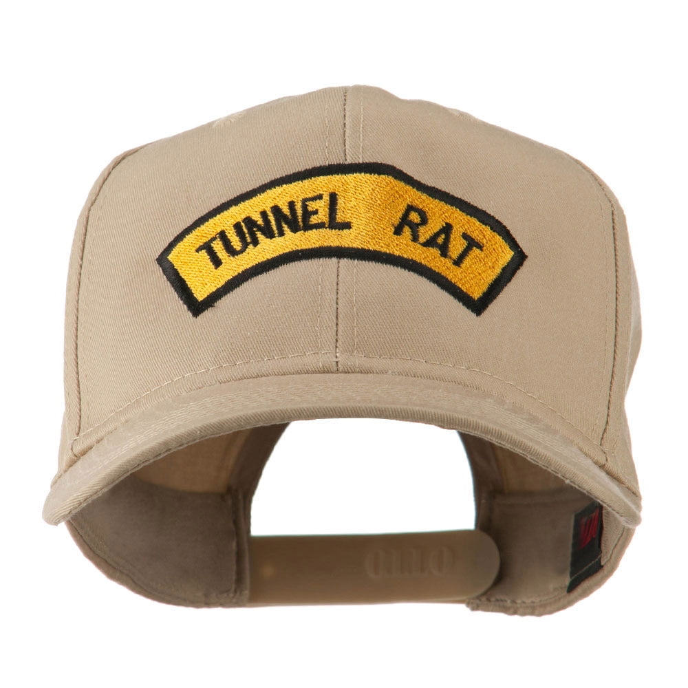 Vietnam War Tunnel Rat Badge Embroidered Cap - Khaki OSFM - Walmart.com