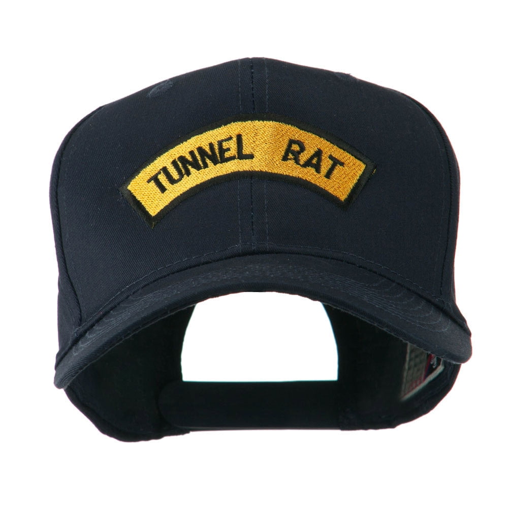 Vietnam War Tunnel Rat Badge Embroidered Cap - Navy OSFM - Walmart.com