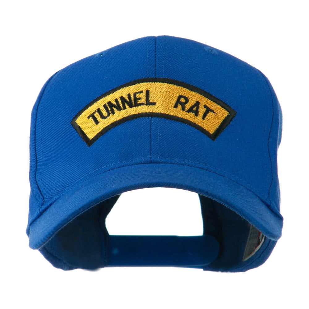 Vietnam War Tunnel Rat Badge Embroidered Cap - Royal OSFM - Walmart.com