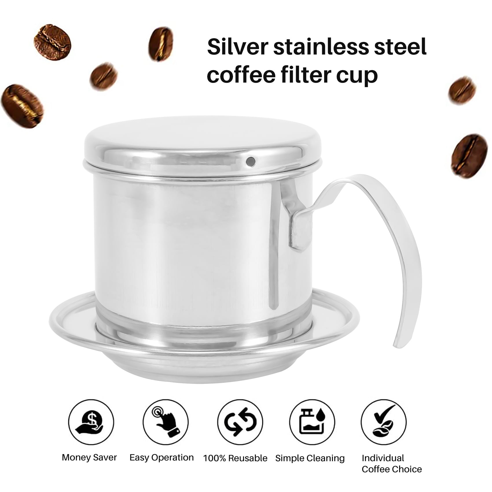 Vietnamese Drip Coffee Maker, with Fine Filter Screen Vietnam ...
