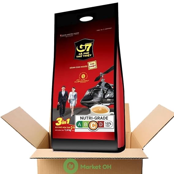 Vietnamese Instant Coffee 3-in-1 G7 Instant Coffee by TRUNG NGUYEN ...