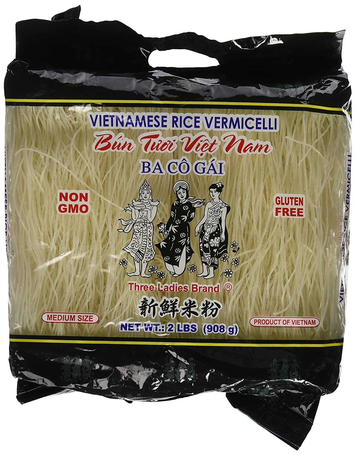 Vietnamese Rice Vermicelli, 2lbs (Pack of 2) - Walmart.com