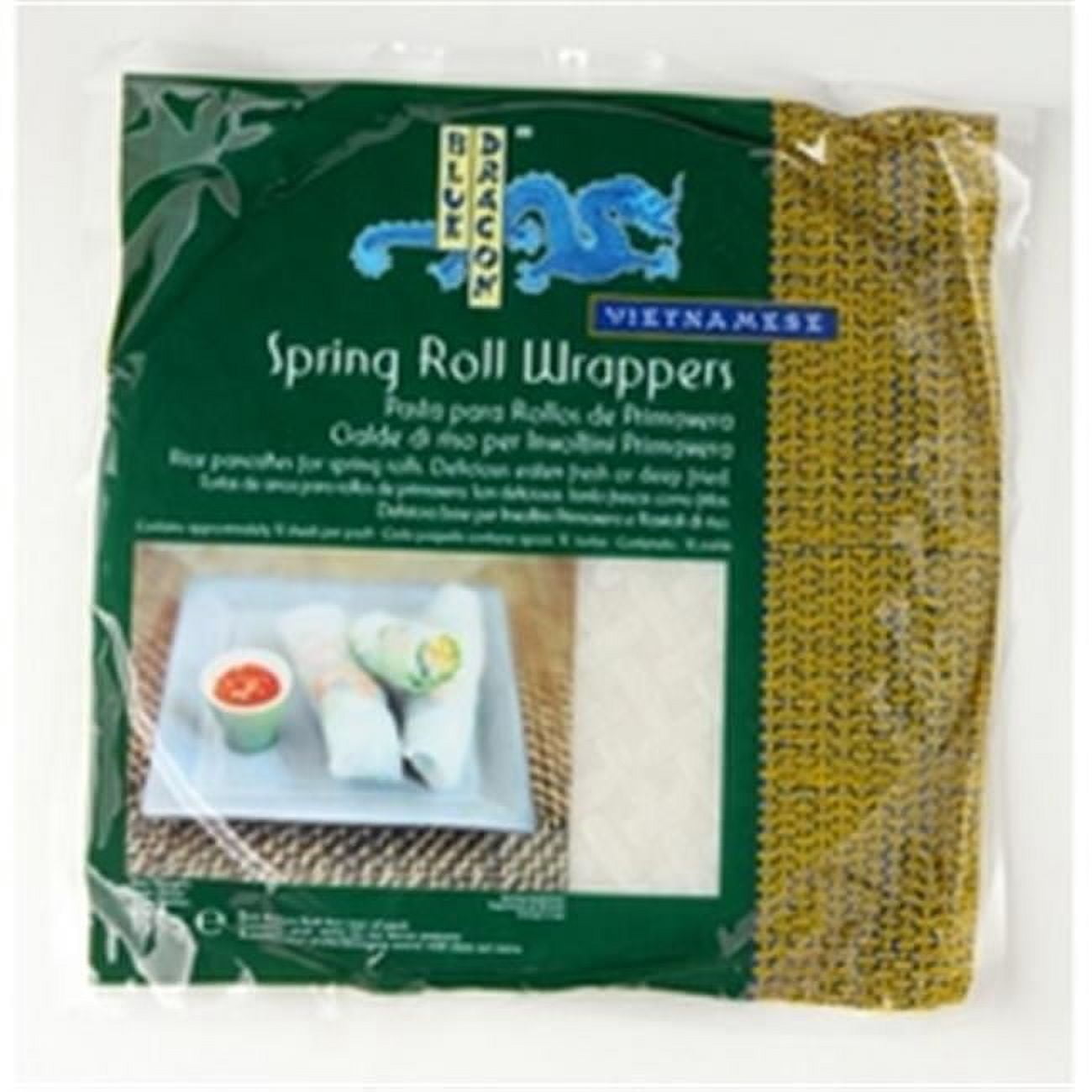 Vietnamese Spring Roll Wrappers - 12x4.7Oz - Walmart.com