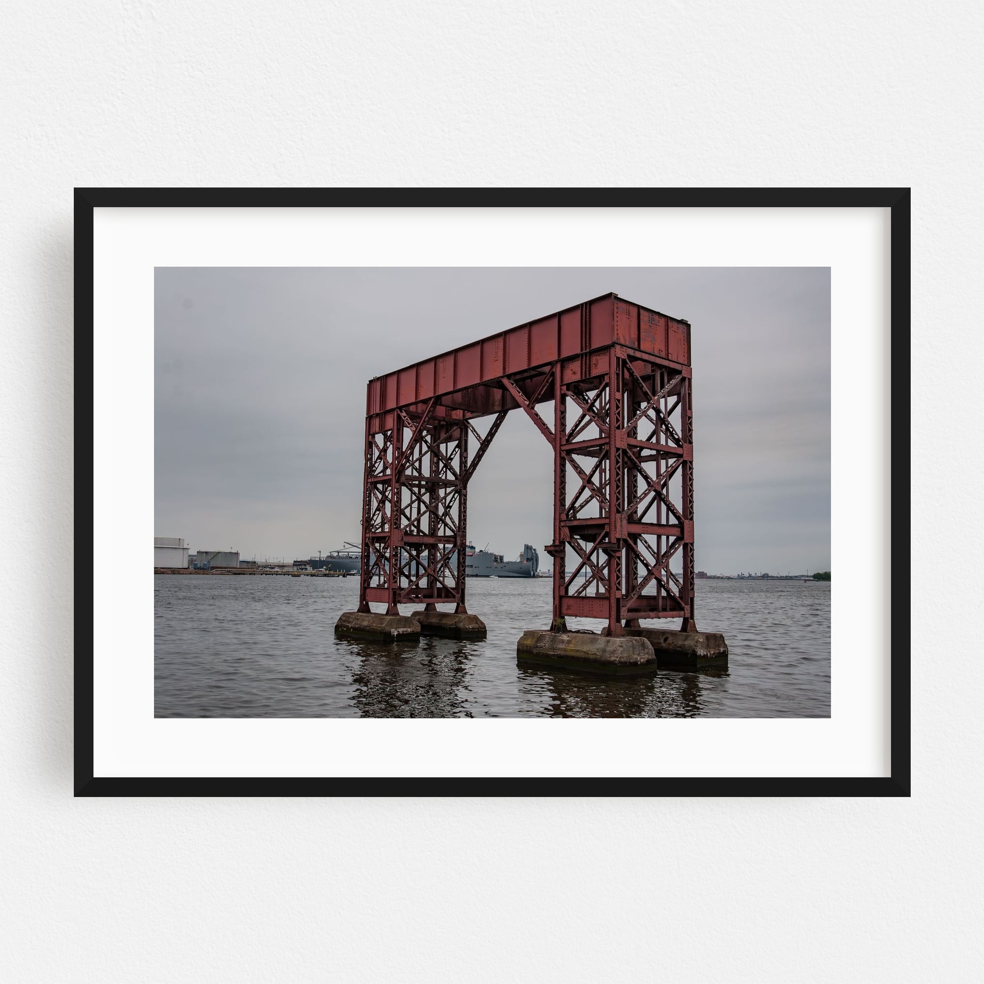 A View of Baltimore Harbor on a Cloudy and Cold Day - Baltimore ...