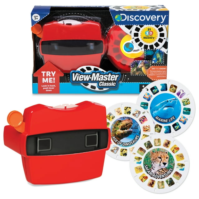 View Master Classic 3D Image Real Viewer Toy Boxed Set - Walmart.com