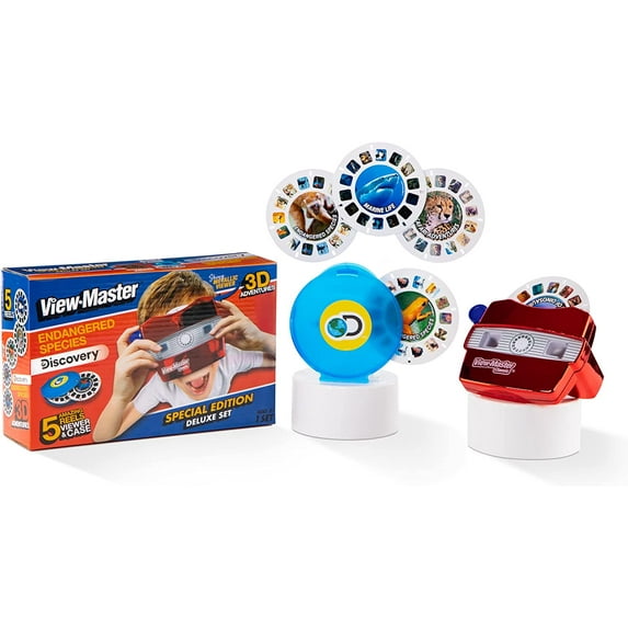 View-Master Classic Deluxe Edition Metallic Look Ages 3+ Toy Viewfinder ...