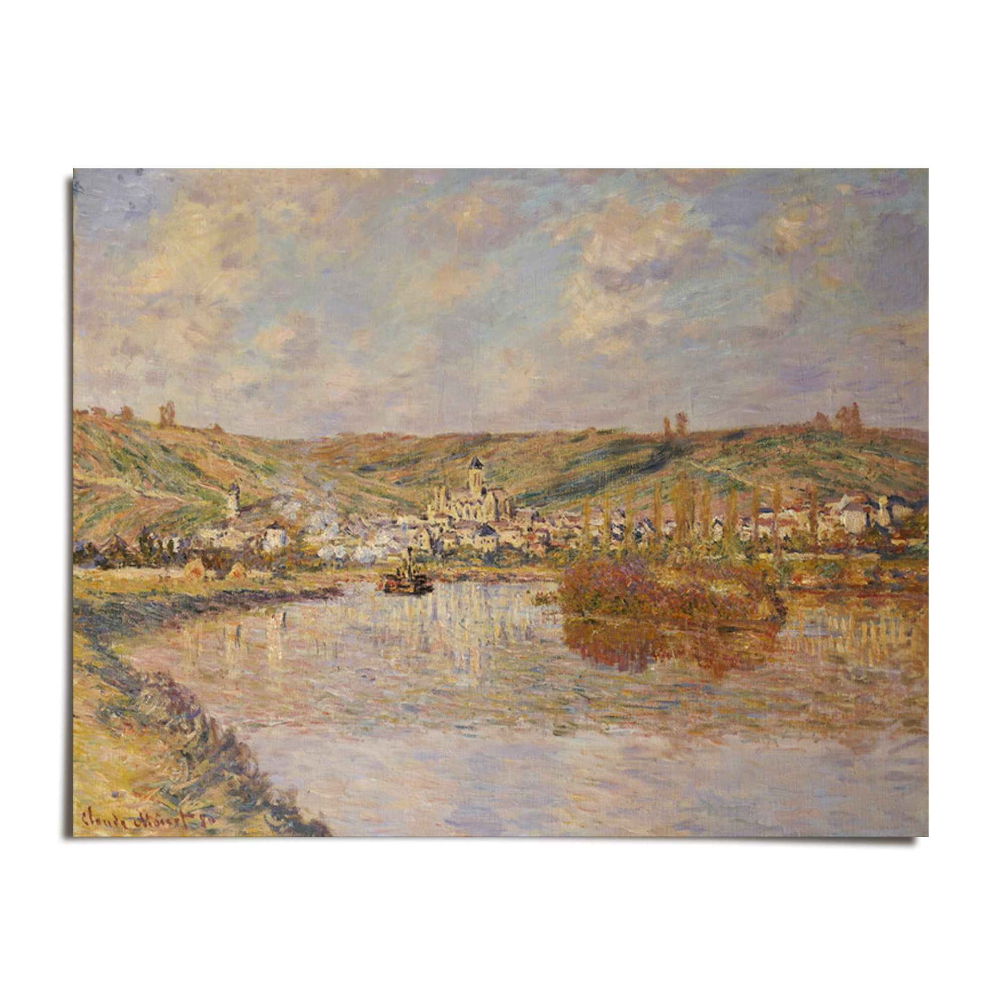 View Of The Cap D'antibes With The Mistral Blowing, 1888 - Claude Monet - 12x16 - Wall Art Print ...