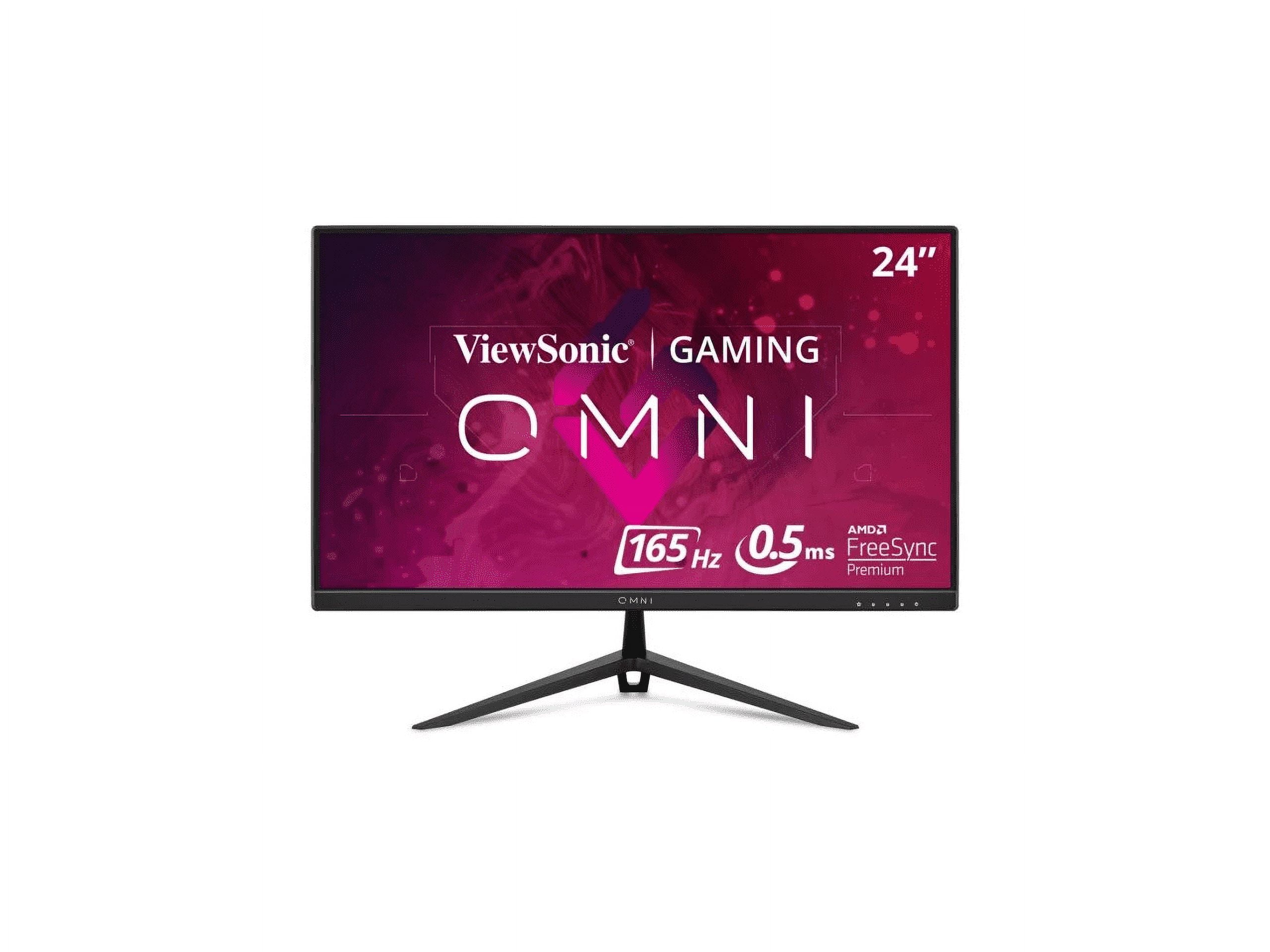 ViewSonic OMNI VX2428 Gaming Monitor, 24 Inch, 165Hz 1ms 1080p, IPS ...