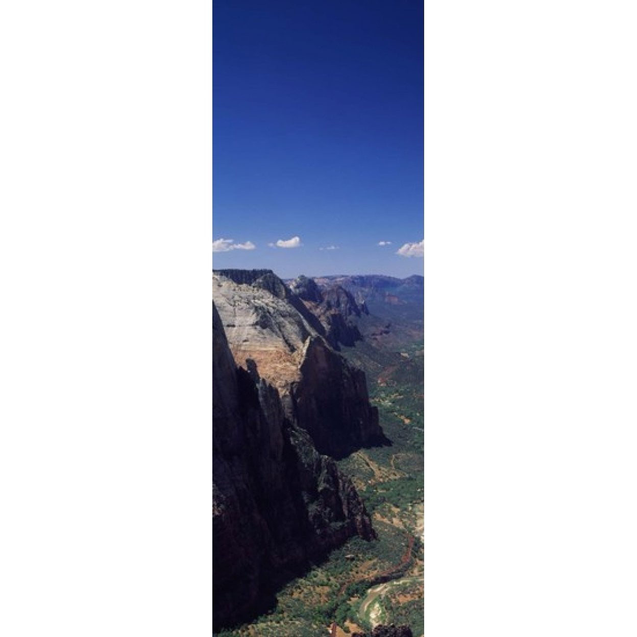 View from Observation Point, Zion National Park, Utah, USA Poster Print ...