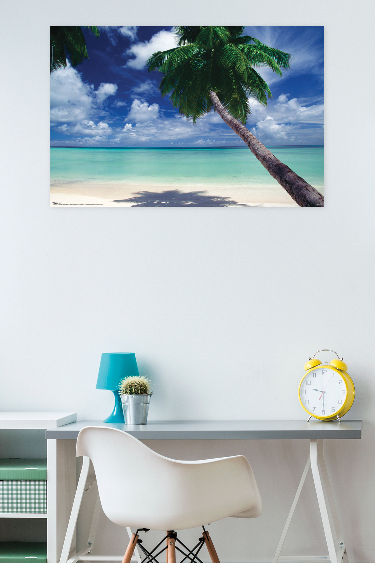 View from the Beach Wall Poster, 22.375" x 34" - Walmart.com