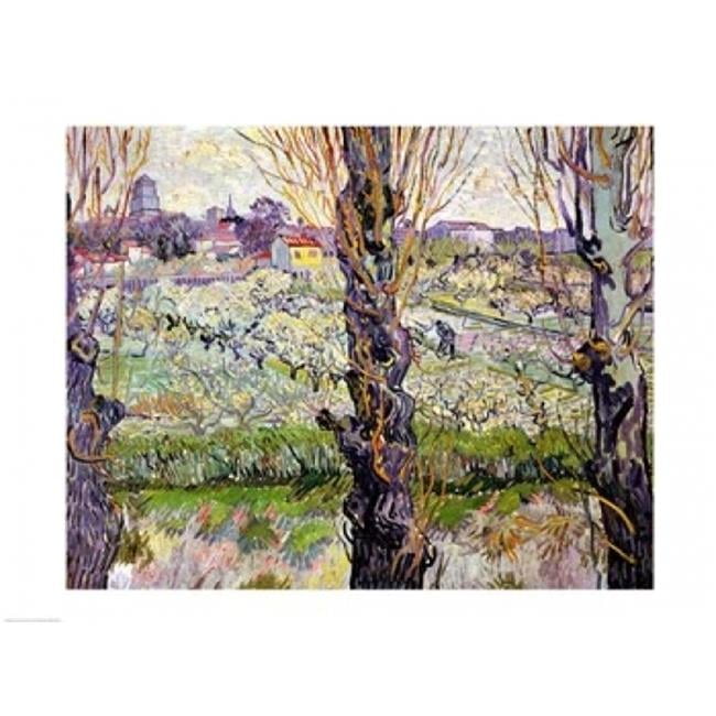 View of Arles, 1889 Poster Print by Vincent Van Gogh (36 x 24 ...