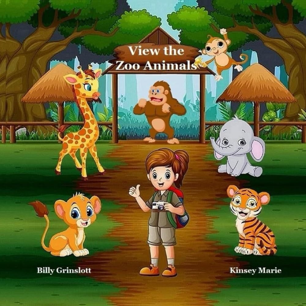 View the Zoo Animals Animated Kids Book - Walmart.com