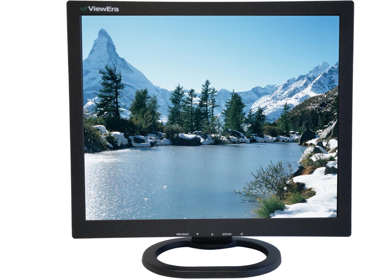 ViewEra V172BN2 Black 17" LCD/LED Video Monitor, 250cd/m2, 1000:1, BNC ...