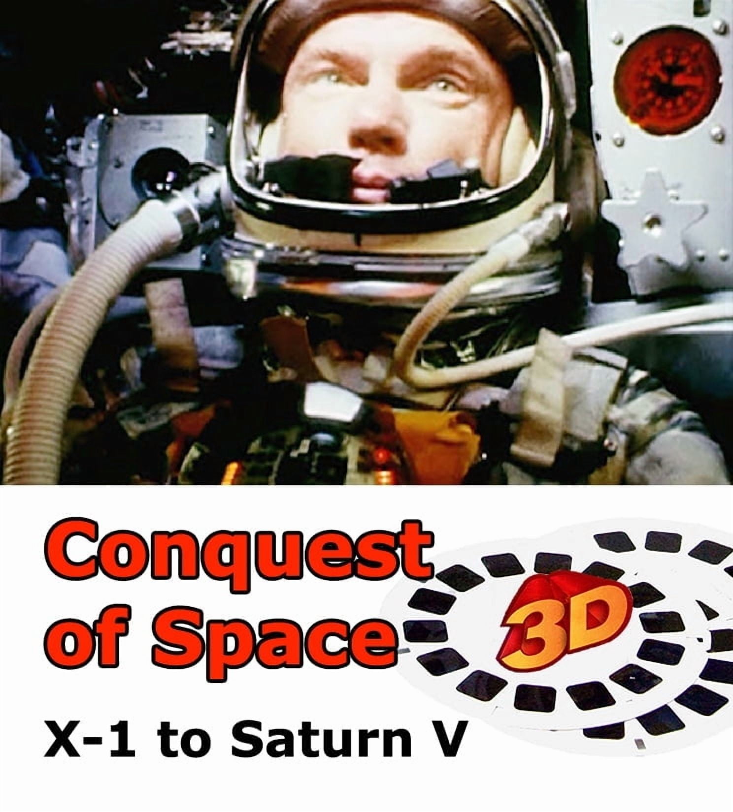 ViewMaster CONQUEST of SPACE Classic View-Master 3 Reels - Walmart.com