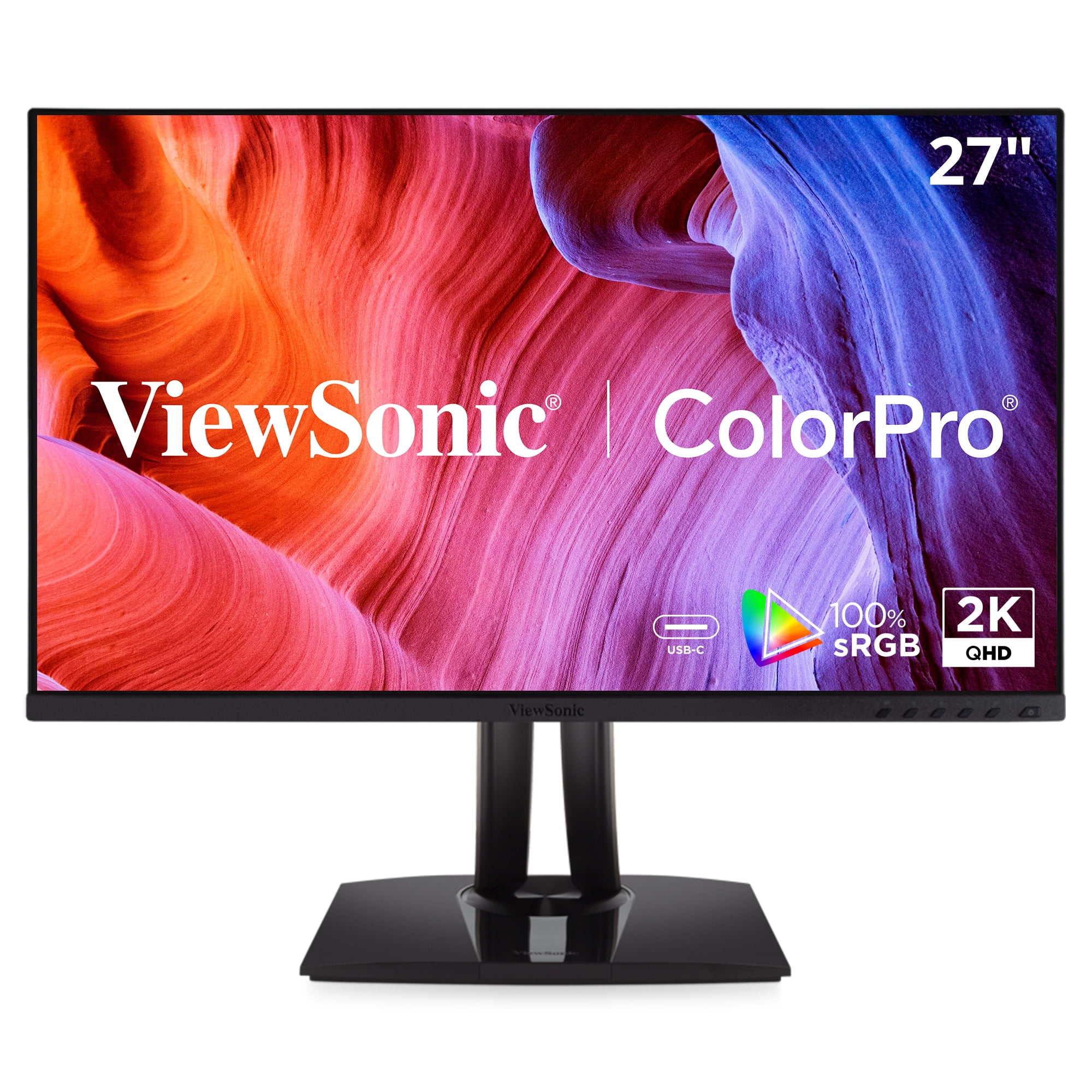 ViewSonic VP2756A-2K 27 Inch IPS QHD 1440p Monitor with Advanced ...