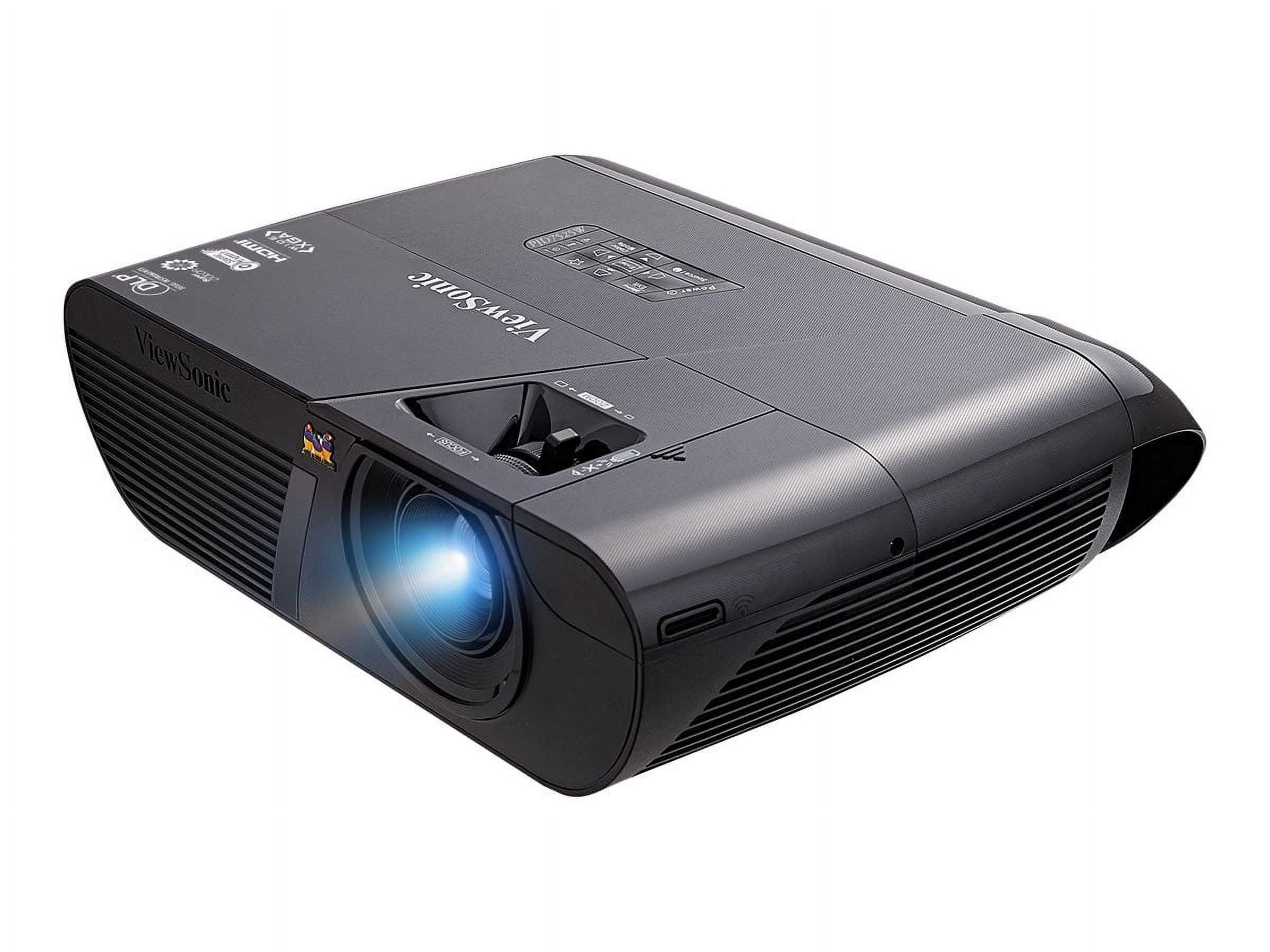 ViewSonic LightStream PJD7525W - DLP projector - 3D - 4000 lumens ...