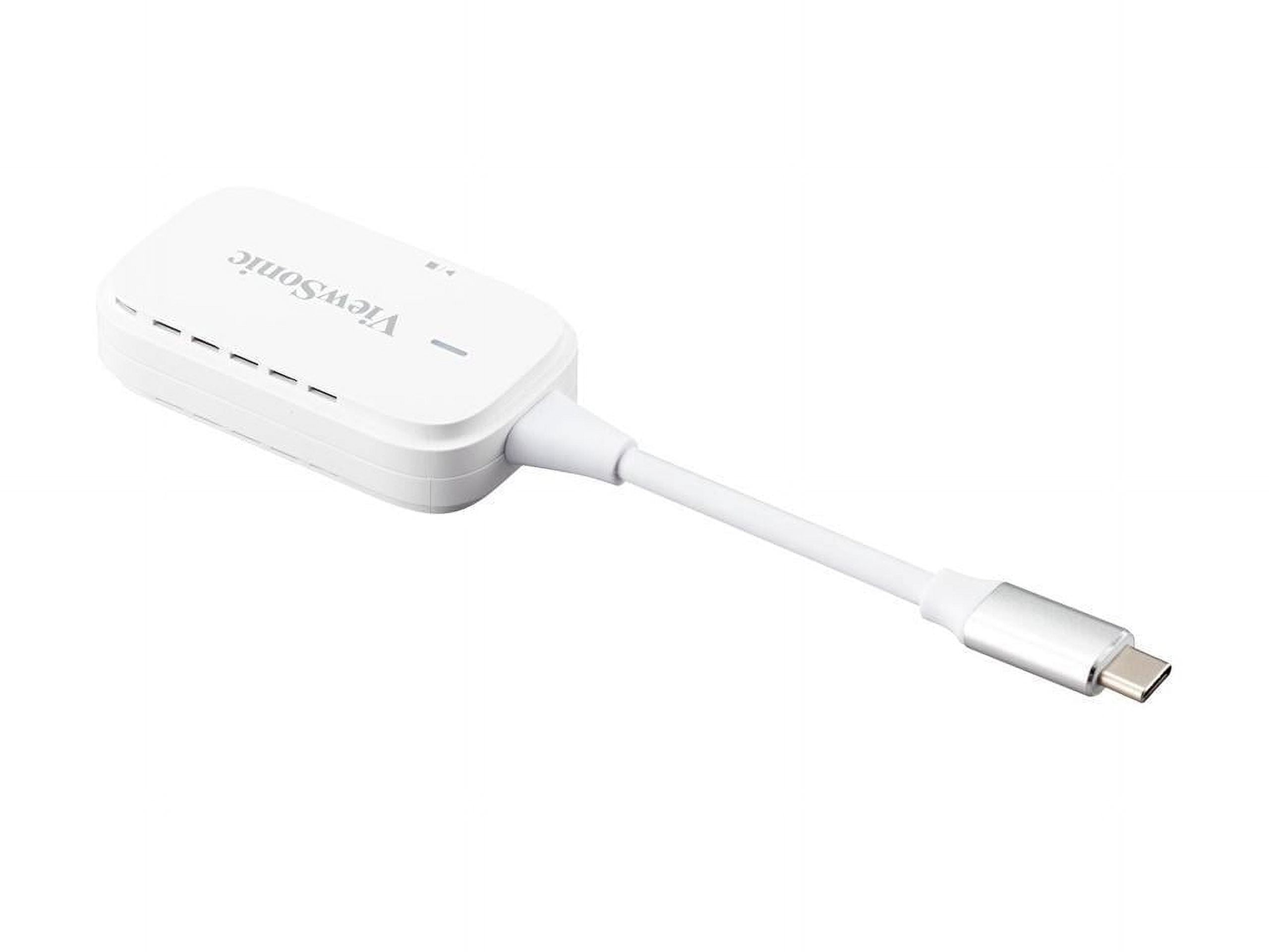 ViewSonic PJ-WPD-700 Wireless Screen Casting Kit w/ 1080p Support, USB ...