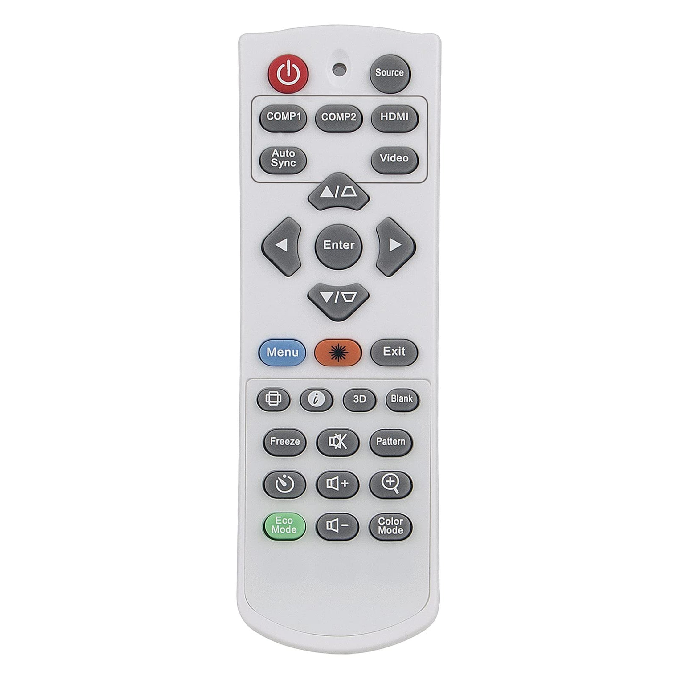 ViewSonic Projector Remote Control Replacement XY-7080 RCP01061 - Walmart.com