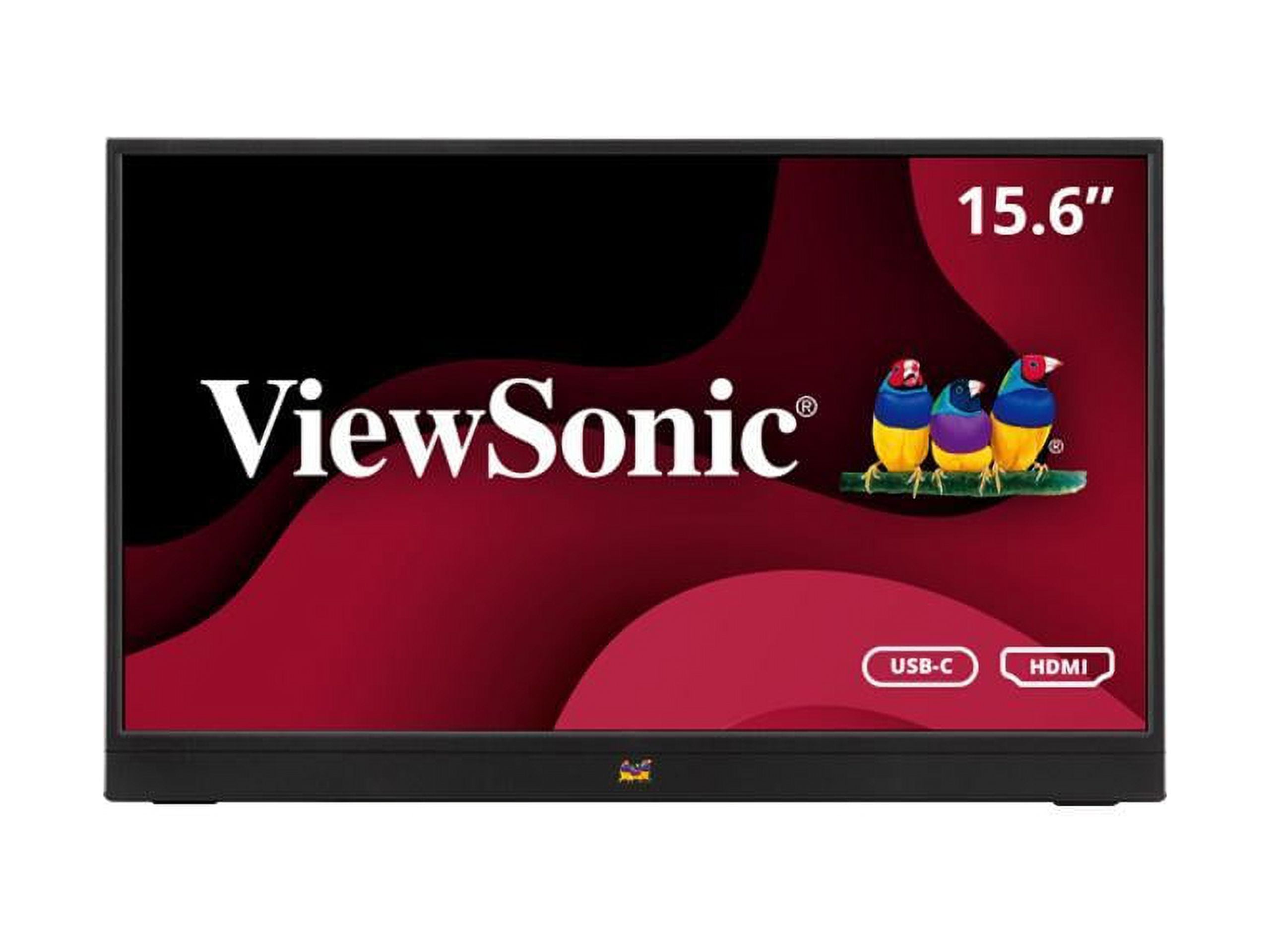 ViewSonic VA1655 15.6 Inch 1080p Portable IPS Monitor with Mobile ...