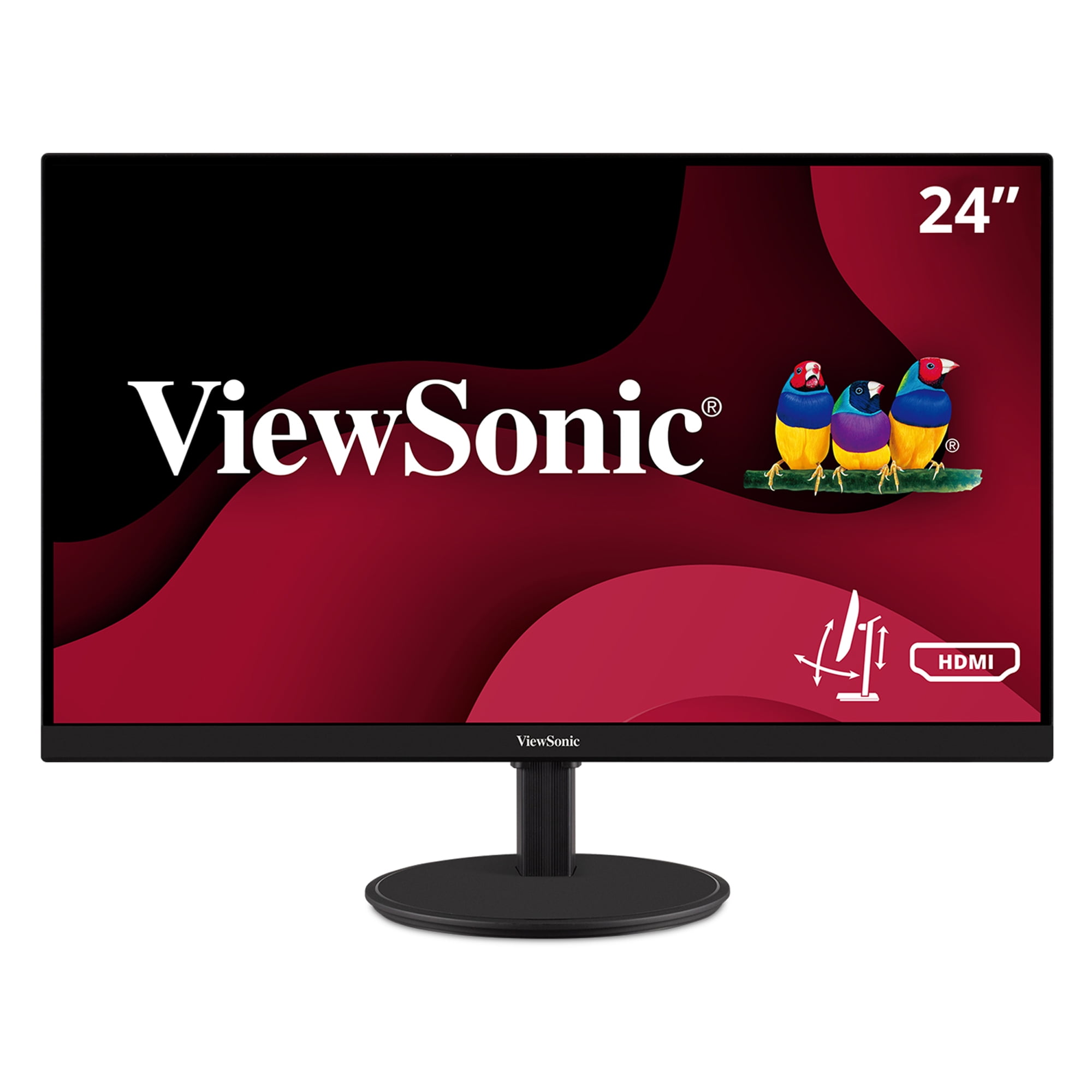 ViewSonic VA2447-MHJ 24 Inch Full HD 1080p Monitor with Advanced ...