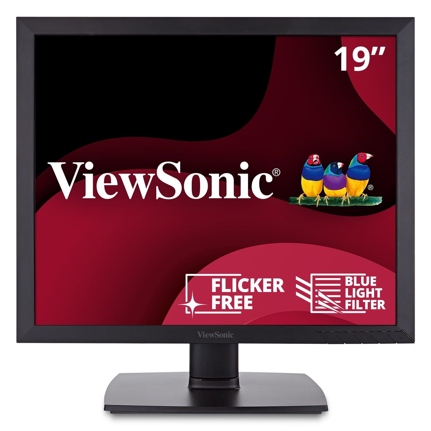 ViewSonic VA951S 19 Inch IPS LCD Computer Screen with DVI VGA and ...