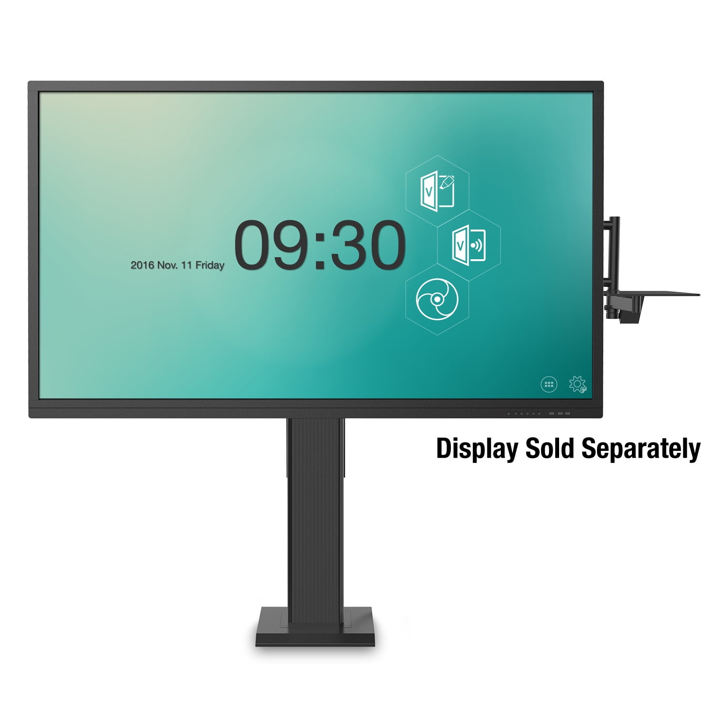 ViewSonic VB-STND-004 Motorized Floor Mount for Commercial Displays and ...