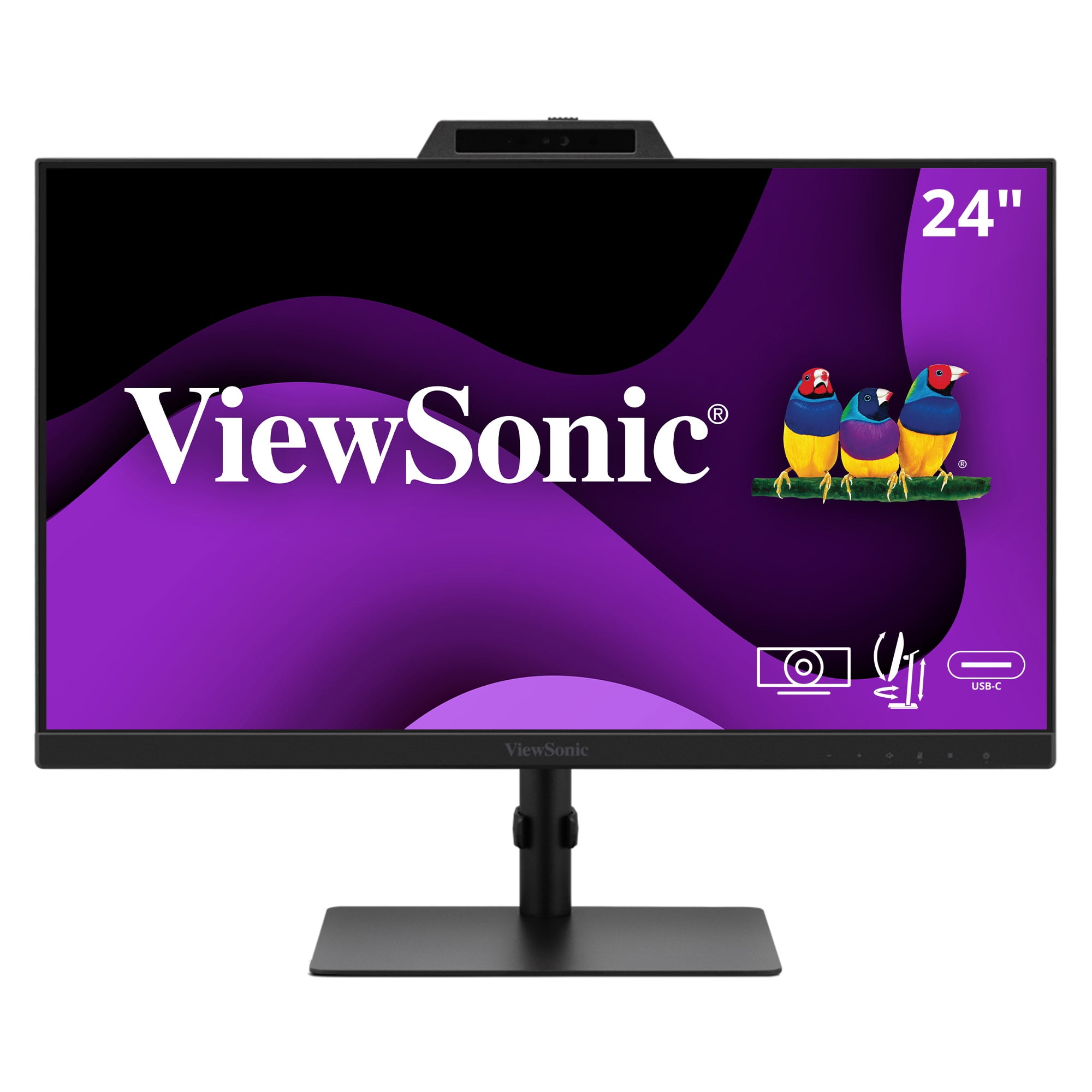 ViewSonic VG2441V 24 Inch 1080p IPS Video Conferencing Monitor with ...