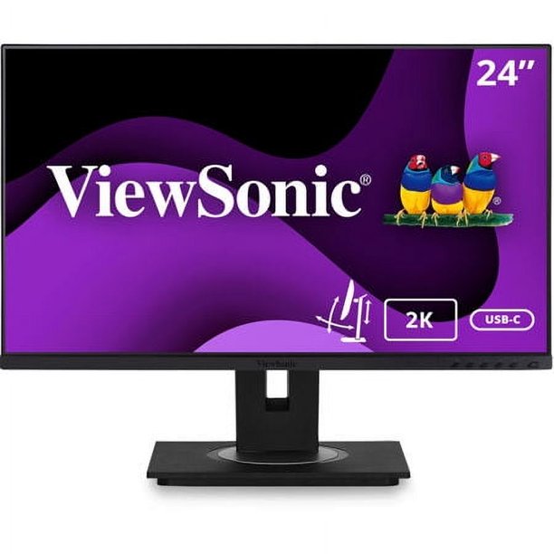 Viewsonic VG2455 24" Widescreen LCD Monitor - Walmart Business Supplies