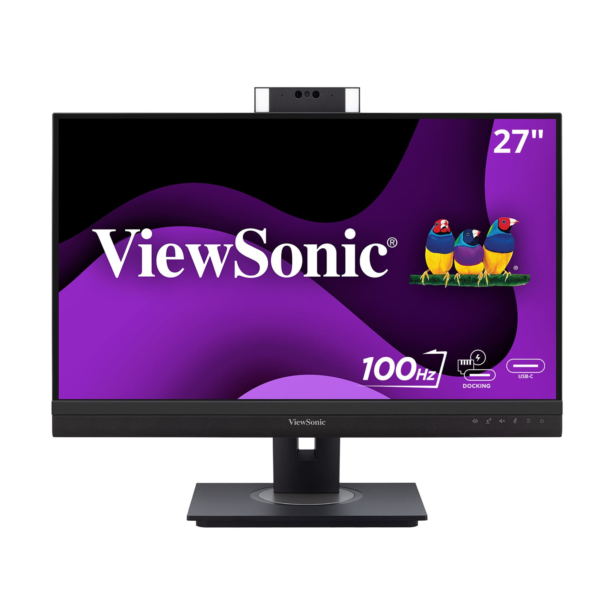ViewSonic VG2757V-2K 27 Inch 1440p Video Conference Docking Monitor ...