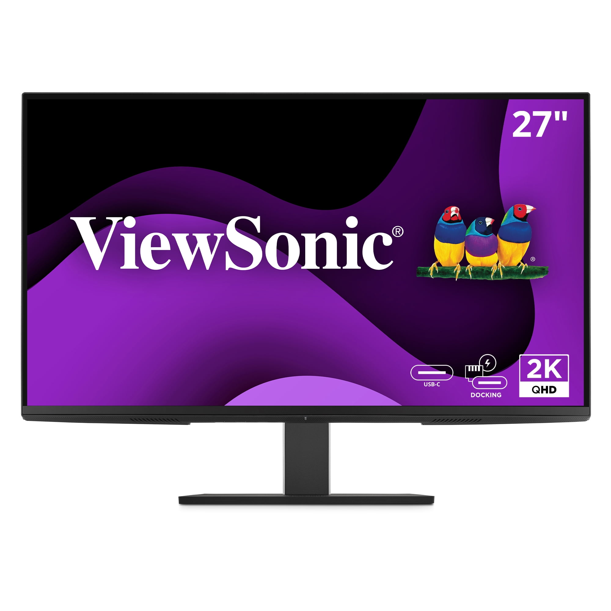ViewSonic VG2758-2K 27 Inch 1440p IPS Docking Monitor with Advanced ...
