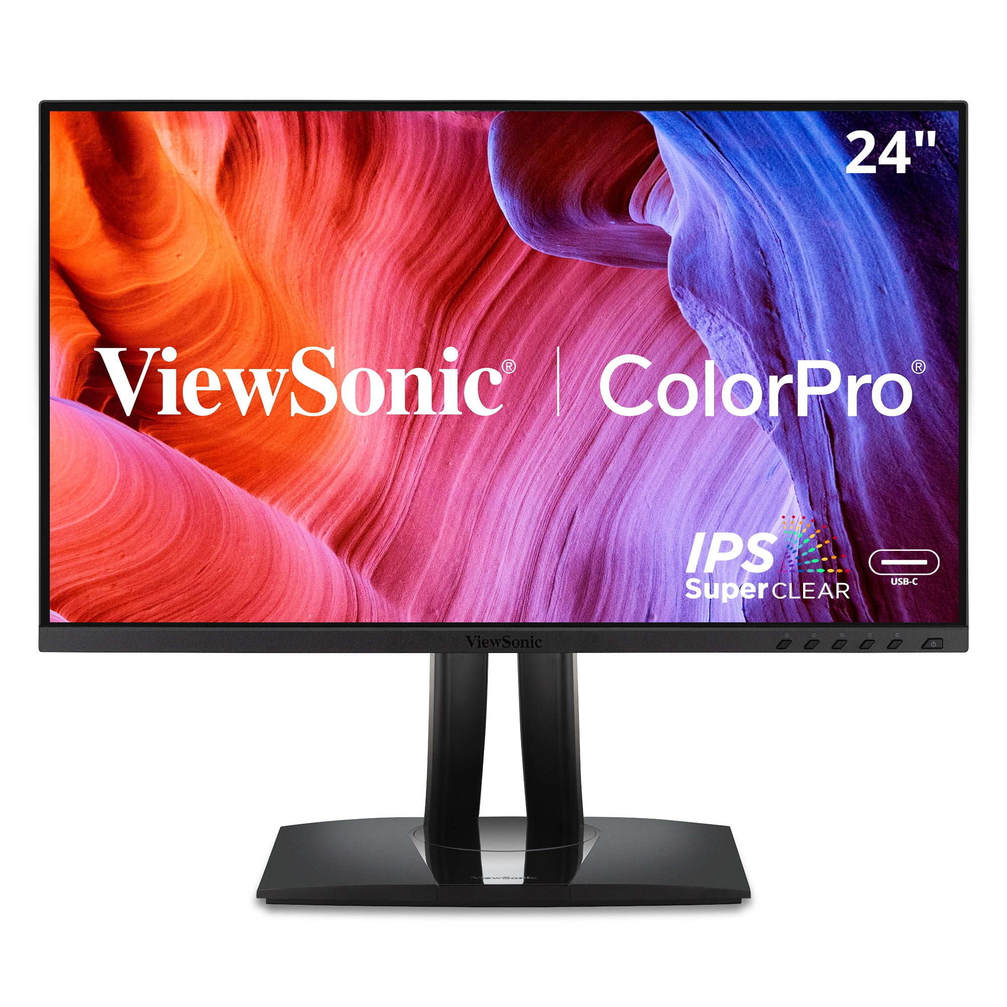 ViewSonic VP2456A 24 Inch 1080p IPS Monitor with Advanced Ergonomics ...