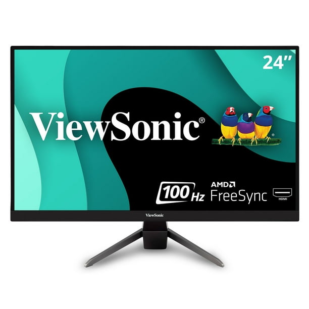 ViewSonic VX2467-MHD 24 Inch 1080p Gaming Monitor with 100Hz, 1ms ...