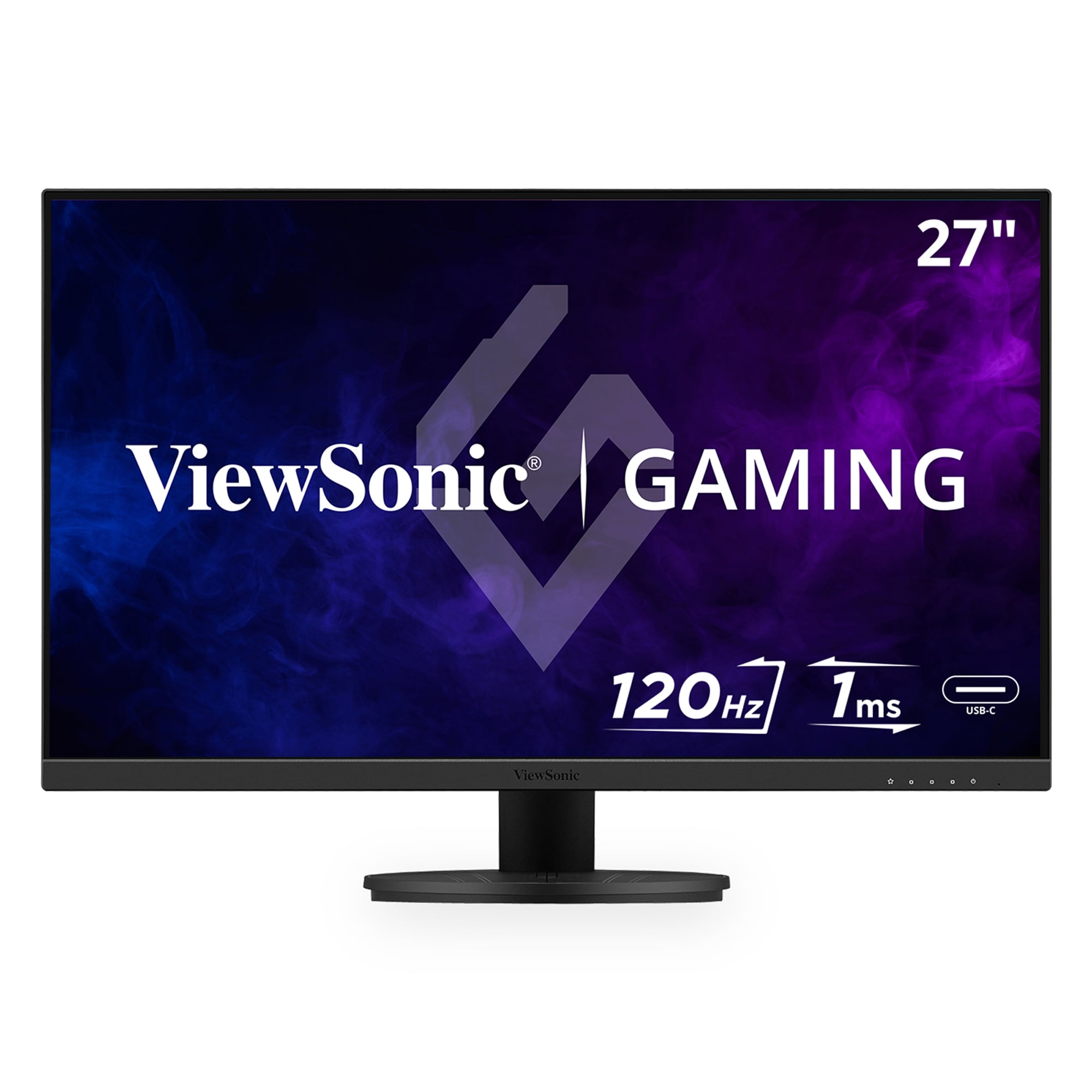 ViewSonic 27" Full HD IPS Gaming Monitor, 1ms, 120Hz, Eye Care, USB-C ...