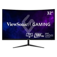 CRUA 27" 165Hz/180Hz Curved Gaming Monitor - FHD 1080P,FreeSync,1800R ...