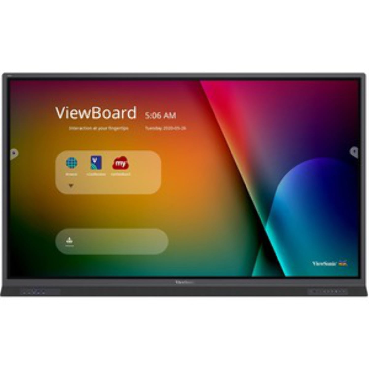 ViewSonic ViewBoard IFP7552-1TAA, 4K TAA Compliant Interactive Display ...