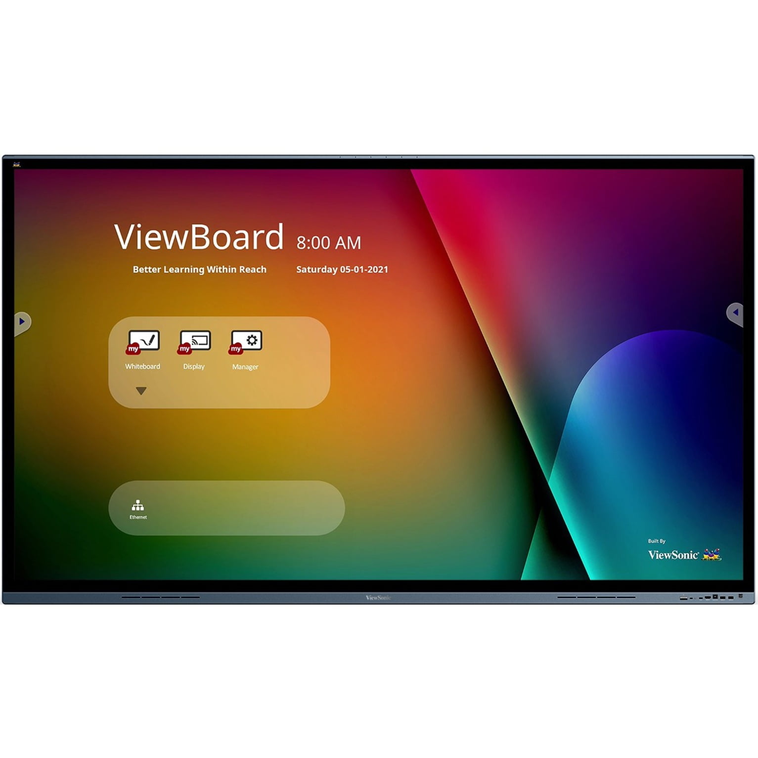 ViewSonic ViewBoard IFP8662, 4K UHD Interactive Display with Integrated ...