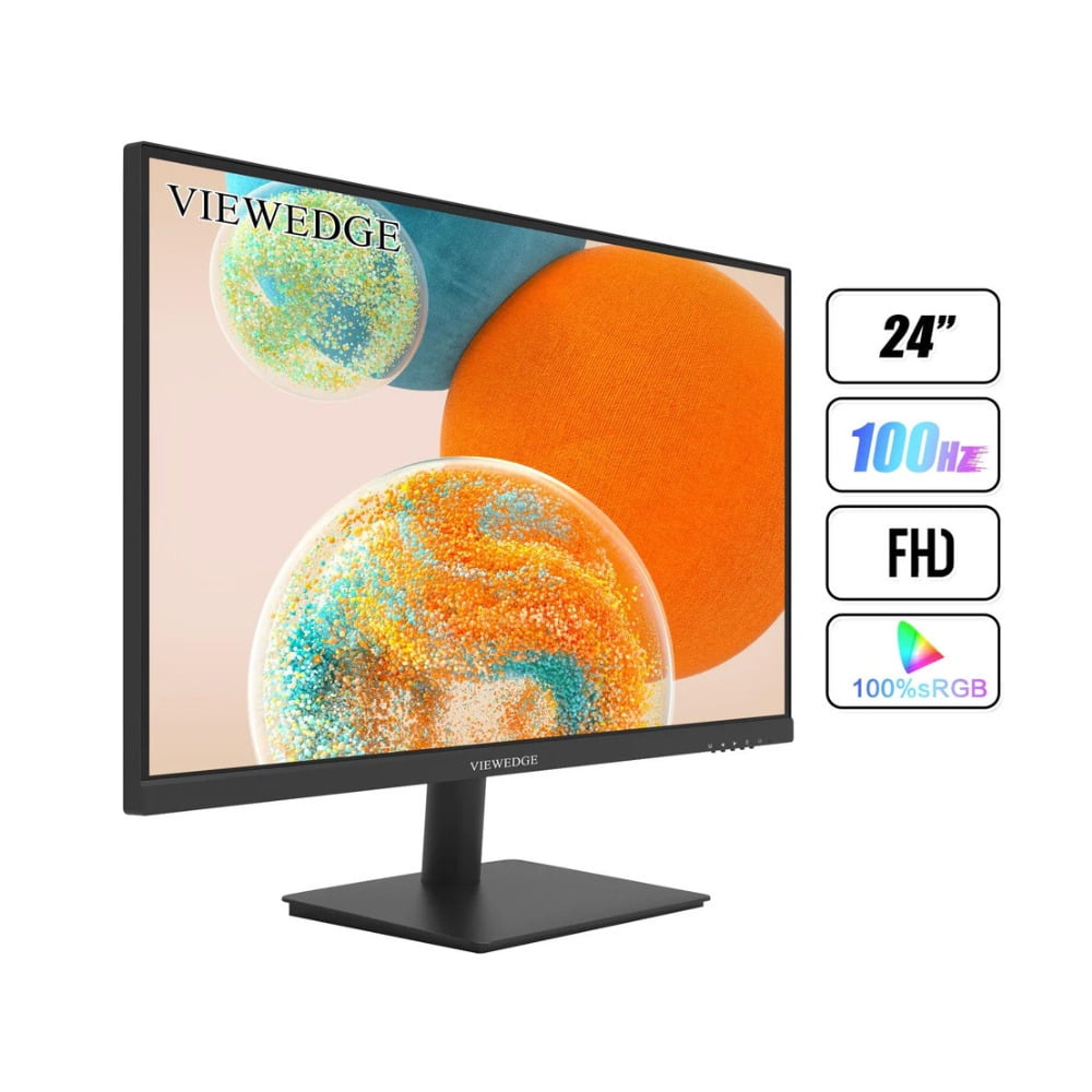 Viewedge 24 Inch Full HD (1920x1080) Flat VA Monitor, 178 degrees ...