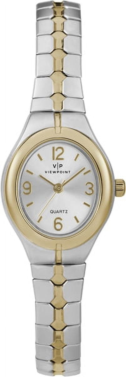Viewpoint by Timex Women's 30mm Stainless Steel Expansion Band ...