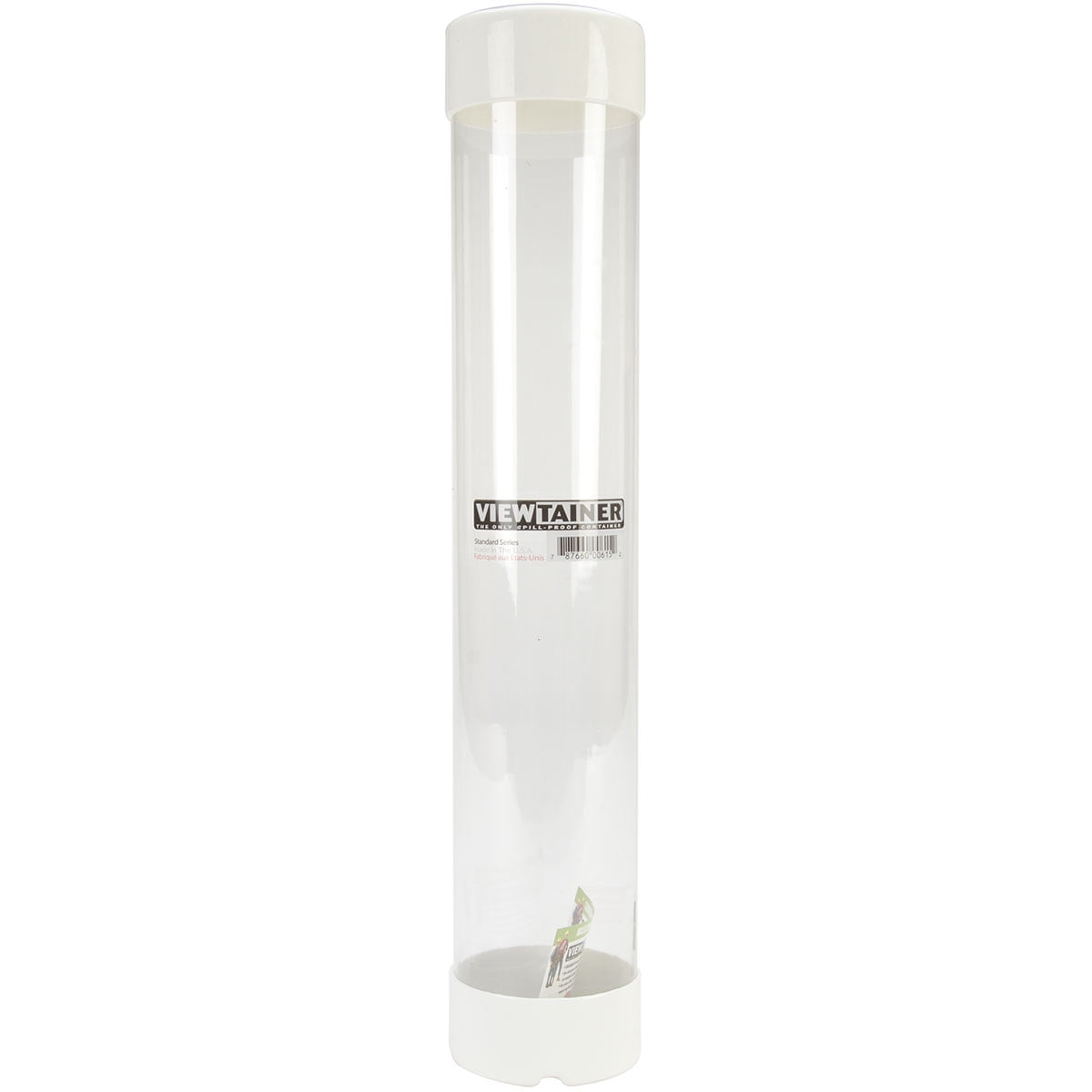 Viewtainer Slit Top Storage Container 2.75"X15"-White, Pk 5, Viewtainer ...