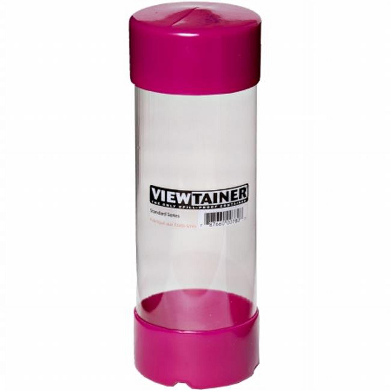 Viewtainer Slit Top Storage Container, 2.75" x 8", Raspberry - Walmart.com