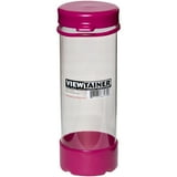 Viewtainer Tethered Cap Storage Container 2.75"X8"-Raspberry - Walmart.com