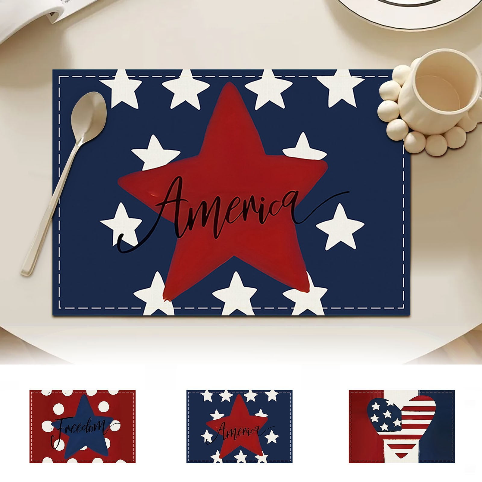 Viflosae 4th of July Table Decorations 4th of July Independence Day ...