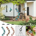 Viflosae Bird Feeders Bird Feeder Outdoor Decorations 2026 Wind Chimes ...