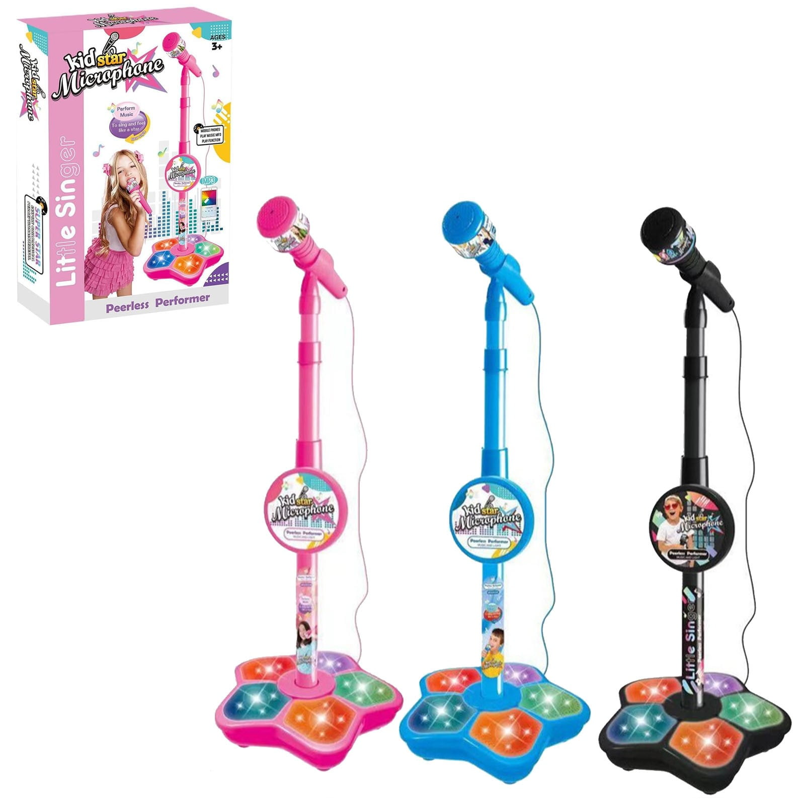 Viflosae Toys Kids Stand Up Microphone Kids Child Microphone with ...