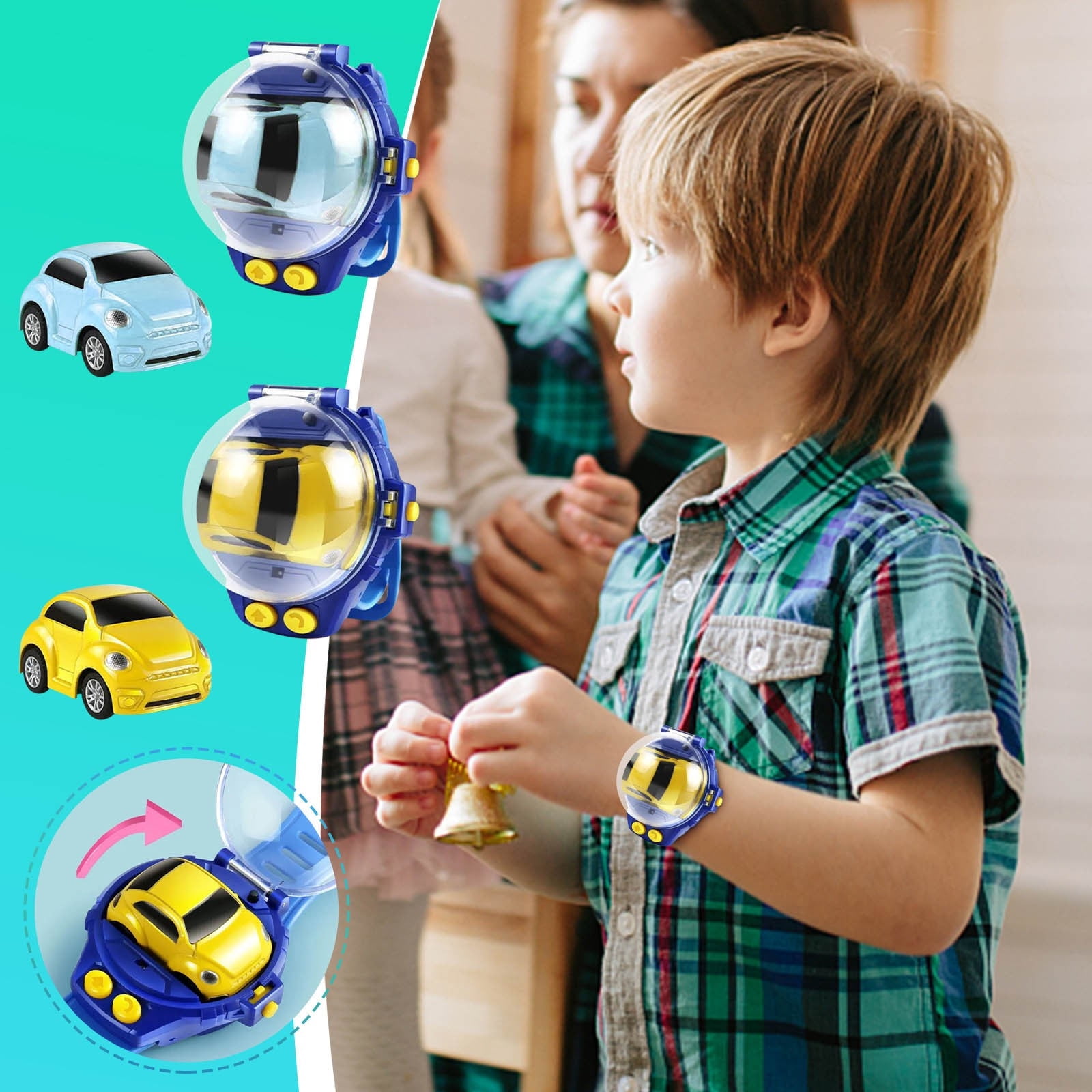 Viflosae Car Toy Christmas Stocking Stuffers Remote Control Watch Car ...